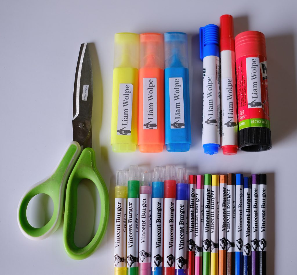 Stationery Labels Combo 1